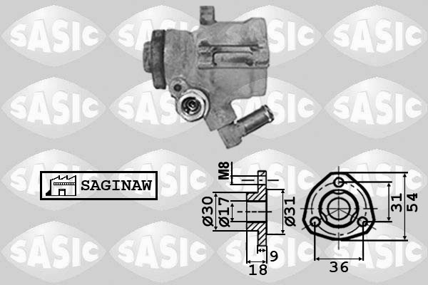 转向助力泵 SASIC 7076008