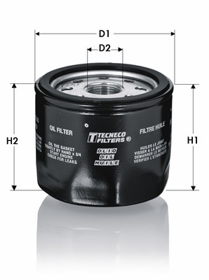 机油滤清器 TECNECO FILTERS OL7008
