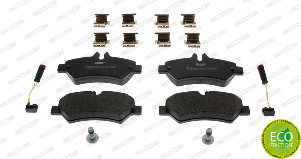Brake Pad Set, disc brake(Rear Axle) FERODO FVR1780